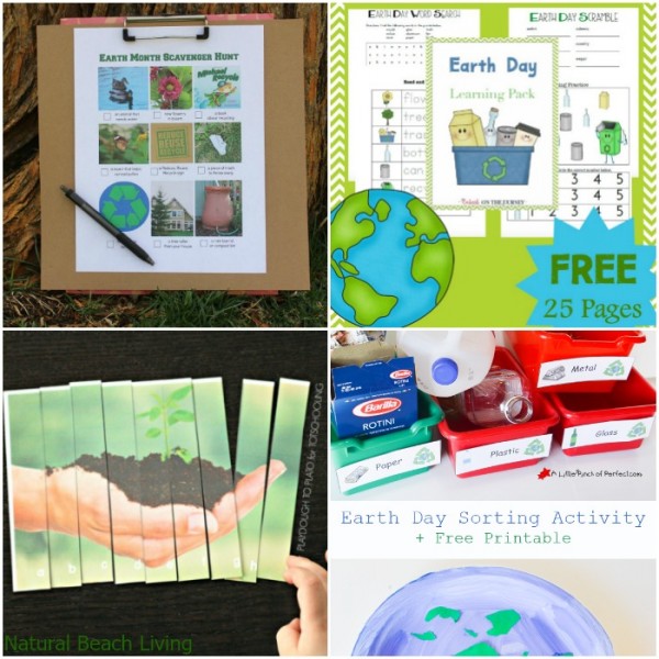 60+ Earth Day Ideas and Earth Day Activities for Kids - Natural Beach ...