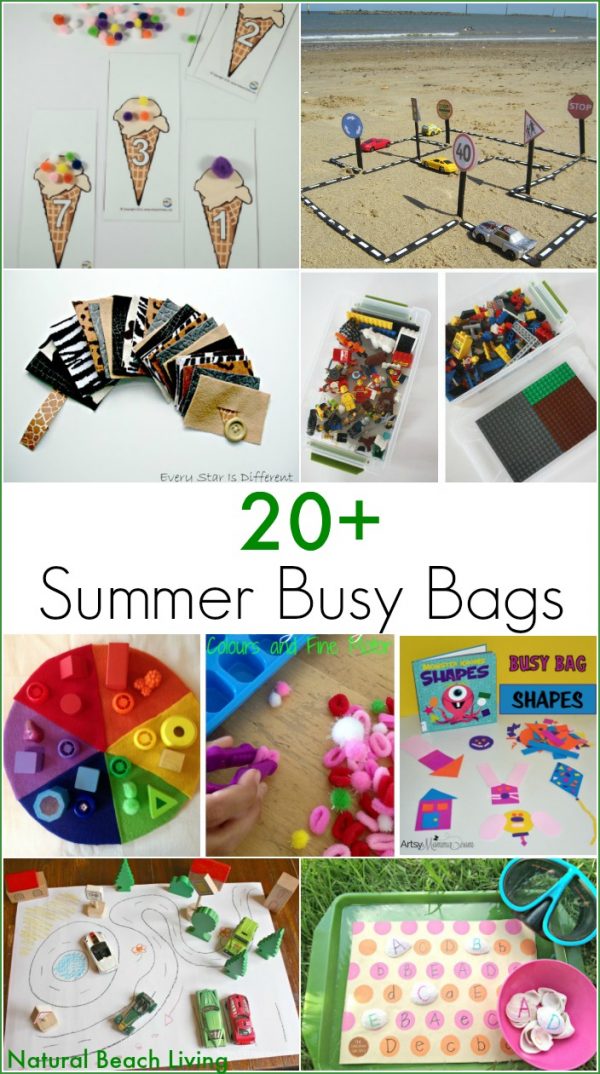 20+ Summer Busy Bag Ideas - Natural Beach Living