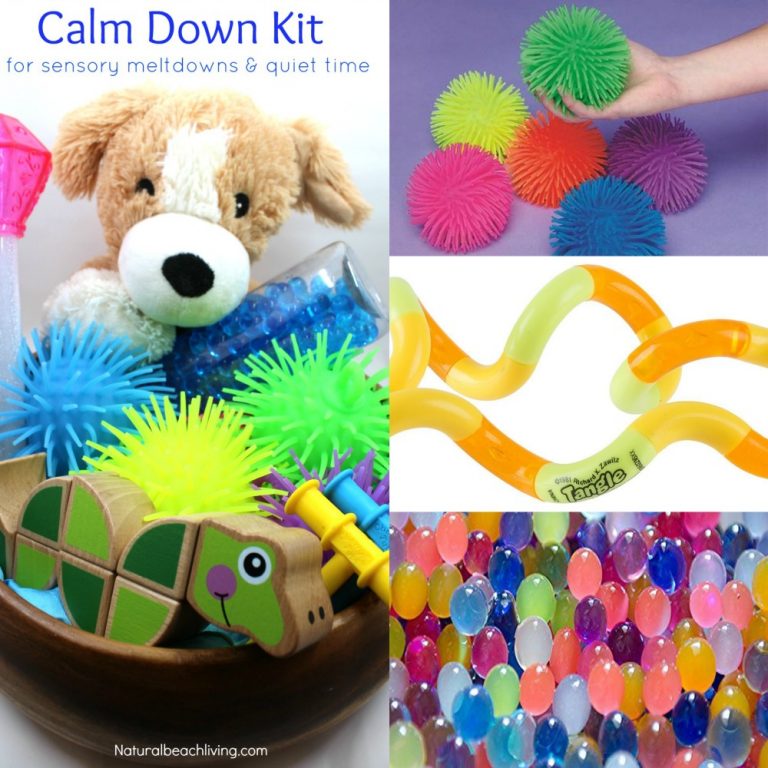 Easy Calm Down Kit for Sensory Needs and Fidgeting