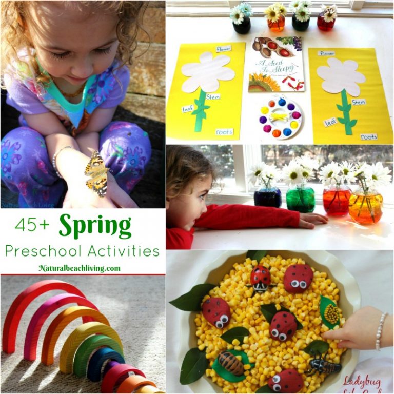 50+ Spring Preschool Activities That Make Everyone Happy - Natural ...