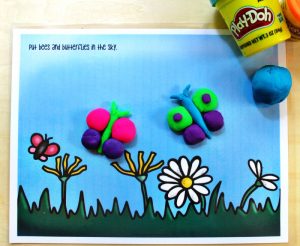 20 Fun Four Seasons Printable Playdough Mats - Natural Beach Living
