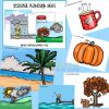 20 Fun Four Seasons Printable Playdough Mats - Natural Beach Living