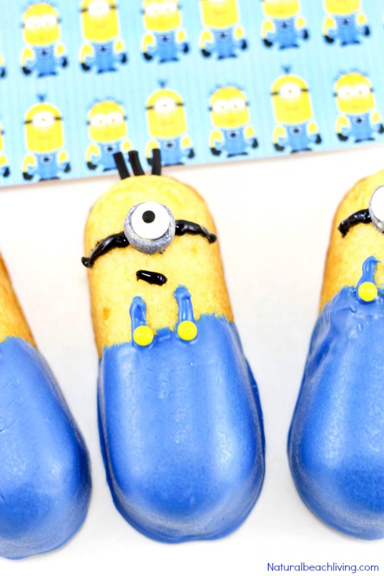 How to Make Despicable Me Minions Twinkie Treats - Natural Beach Living