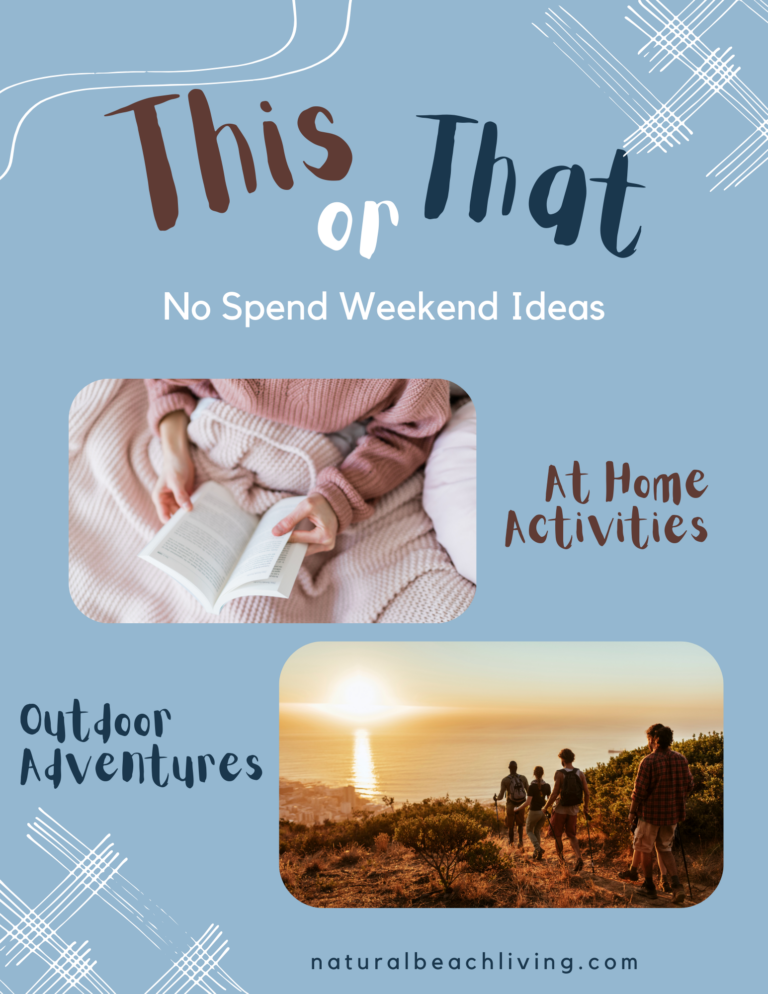 50 No Spend Weekend Activities that Everyone Loves - Natural Beach Living