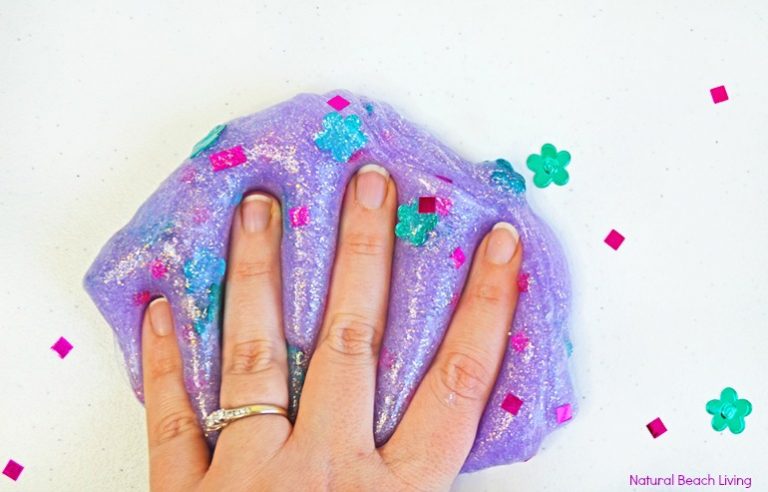 Perfect Spring Slime Recipe - How to Make Slime Recipe with Contact ...