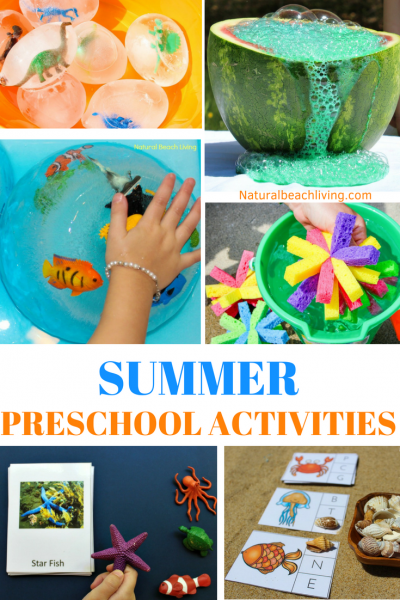 June Preschool Themes with Lesson Plans and Activities - Natural Beach ...