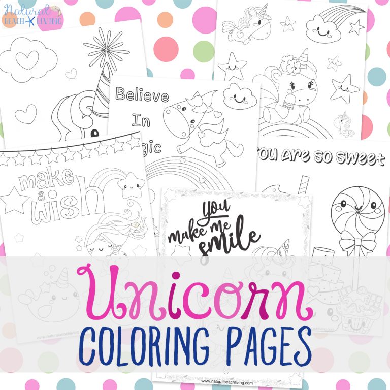 80+ Unicorn Activities, Crafts, Printables and Party Ideas - Natural ...