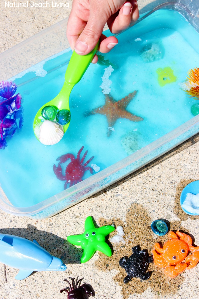 Ocean Sensory Bin - Easy Ocean Activities for Toddlers and Preschoolers ...