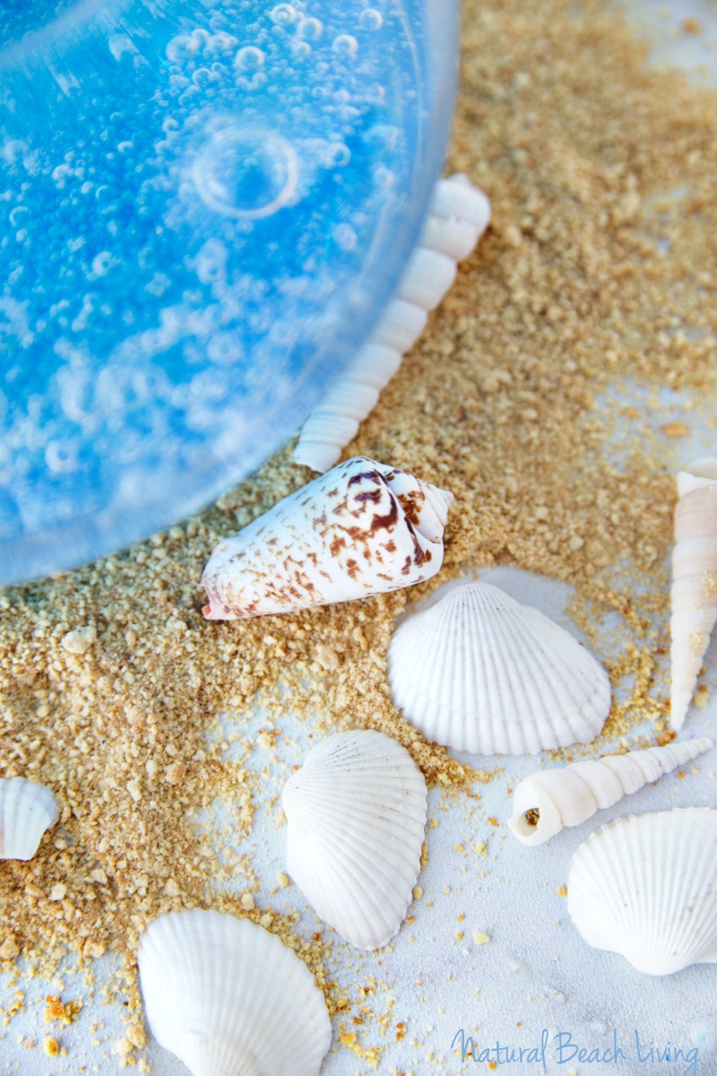 Ocean Slime for Kids - The Best Clear Slime Recipe - Natural Beach Living