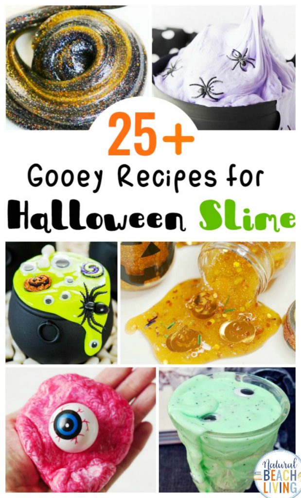 25+ Halloween Slime Ideas Kids Will Love - Natural Beach Living