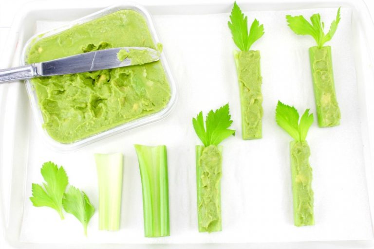 Healthy Grinch Snacks - Celery Snacks for Kids and Adults - Natural ...