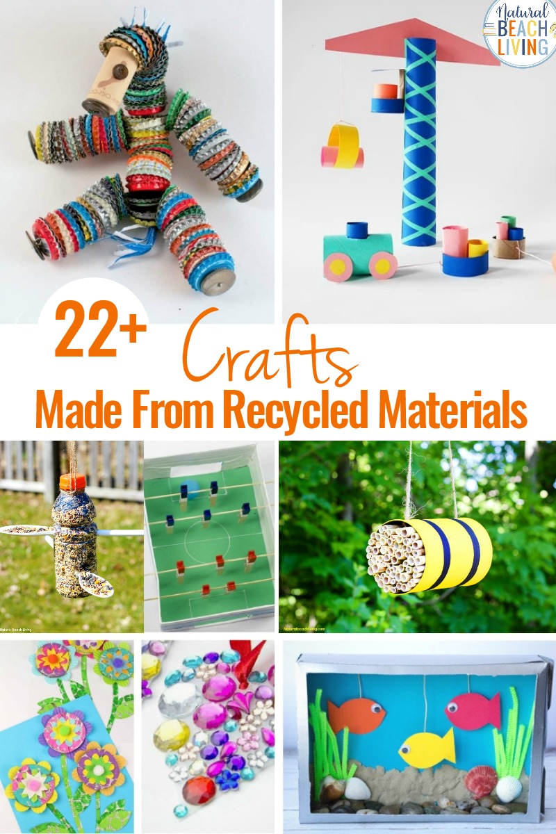 25 Crafts Made From Recycled Materials Natural Beach Living 25 Crafts Made From Recycled Materials Natural Beach Living