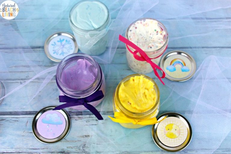 Edible Silly Putty Recipe for Weather Theme Preschool - Natural Beach ...