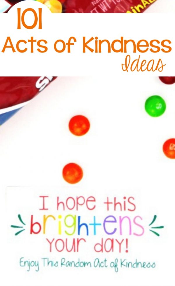 101 Of The Best Random Acts of Kindness Ideas