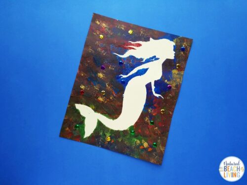 Mermaid Art for a Beautiful Under the Sea Activity - Natural Beach Living