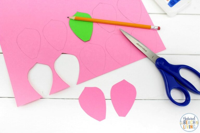 Kindness Flower Craft for Preschoolers and Kindergarten - Natural Beach ...