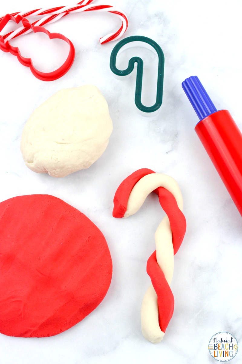 Candy Cane Playdough Recipe this No Cook Scented Playdough is Amazing ...