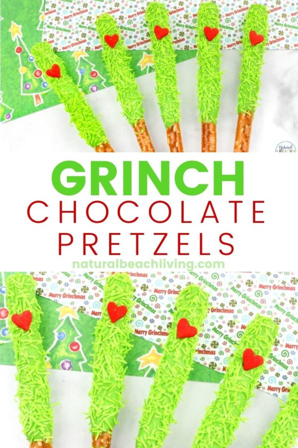 Grinch Chocolate Covered Pretzels for The Best Grinch Food - Natural ...