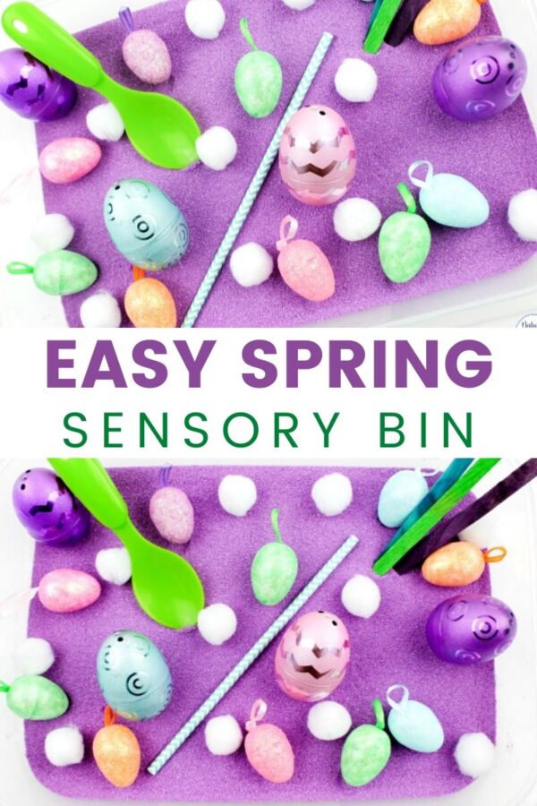 Easy Spring Sensory Bin for Toddlers and Preschoolers - Natural Beach ...