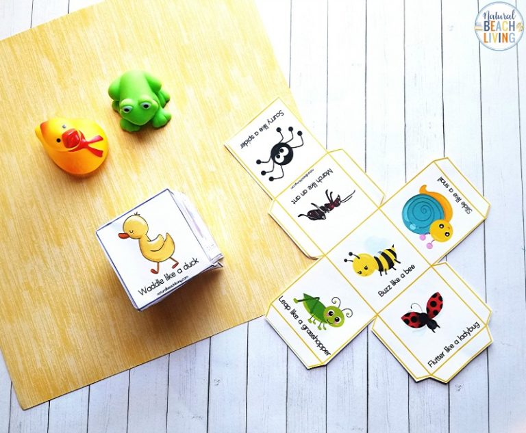 Spring Movement Activities Free Printable for Toddlers and Preschoolers ...