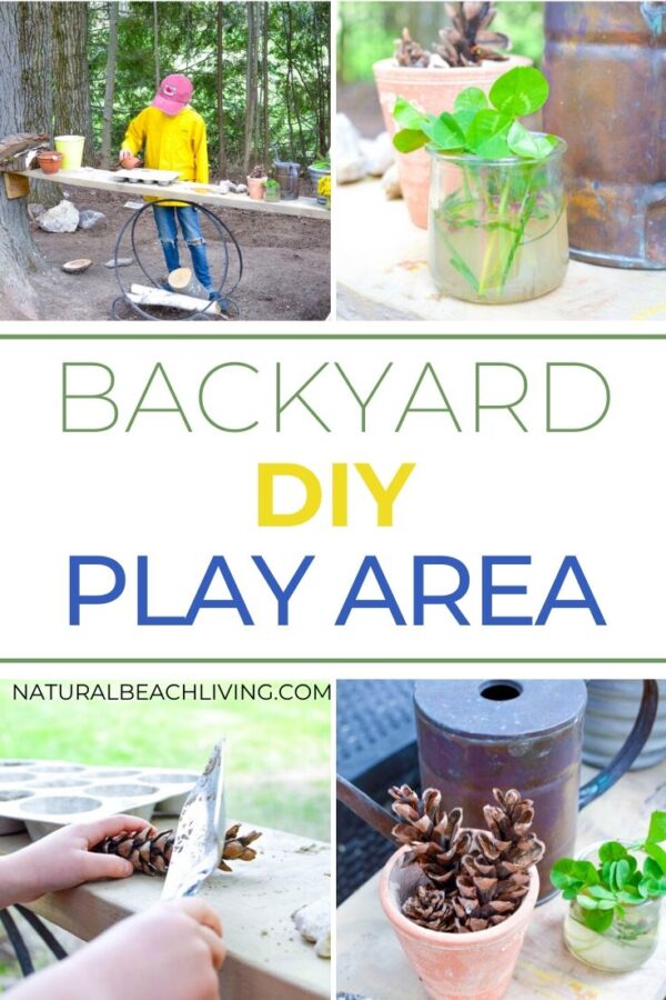 DIY Outdoor Play Area for Kids - Natural Beach Living