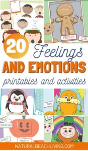 20+ Preschool Emotions Printables - Feelings Cards and Ideas - Natural ...