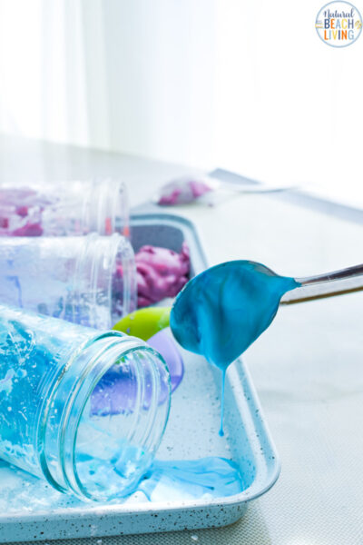 Galaxy Oobleck Easy Science Activities - Natural Beach Living
