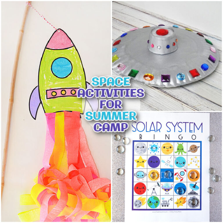30+ Space Summer Camp Theme Activities - Natural Beach Living