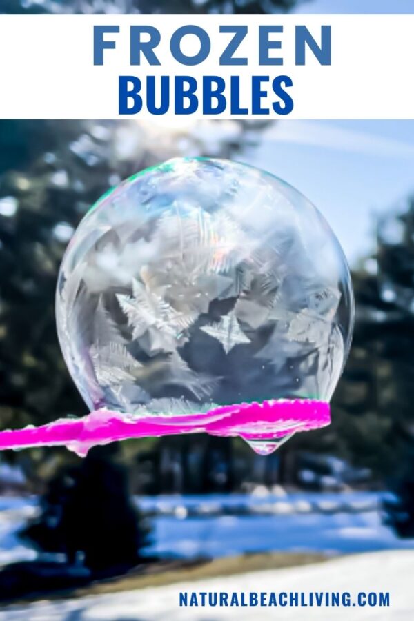 How to Make Frozen Bubbles - Winter Science Activities for Kids ...