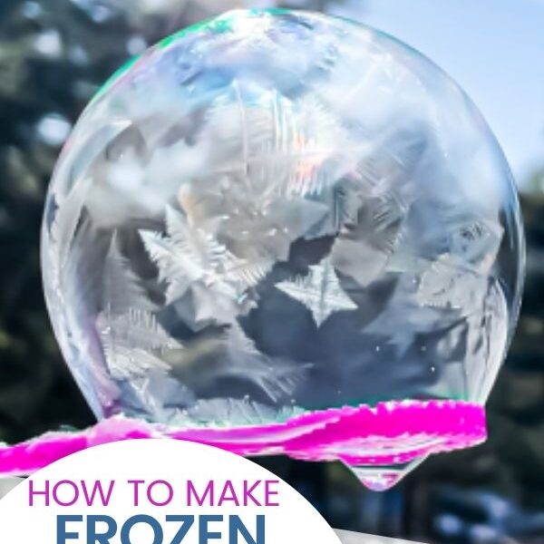 How to Make Frozen Bubbles - Winter Science Activities for Kids ...