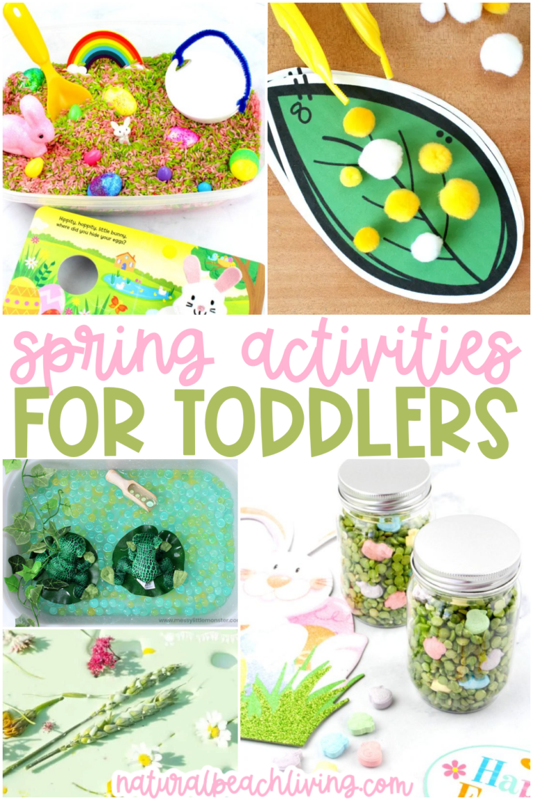 30+ BEST Spring Activities for Toddlers - Natural Beach Living