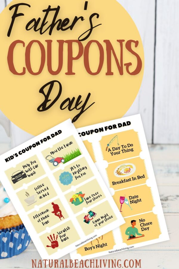 Free Father's Day Coupon Book - Natural Beach Living