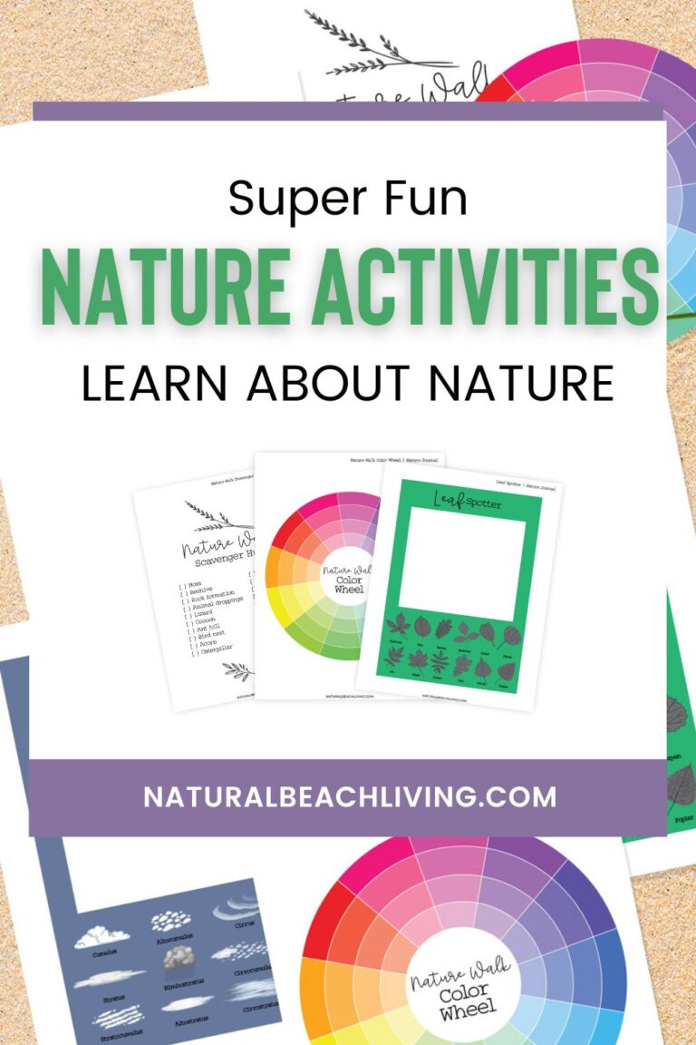 Nature Activities for Kids - Nature Scavenger Hunt and Outdoor ...