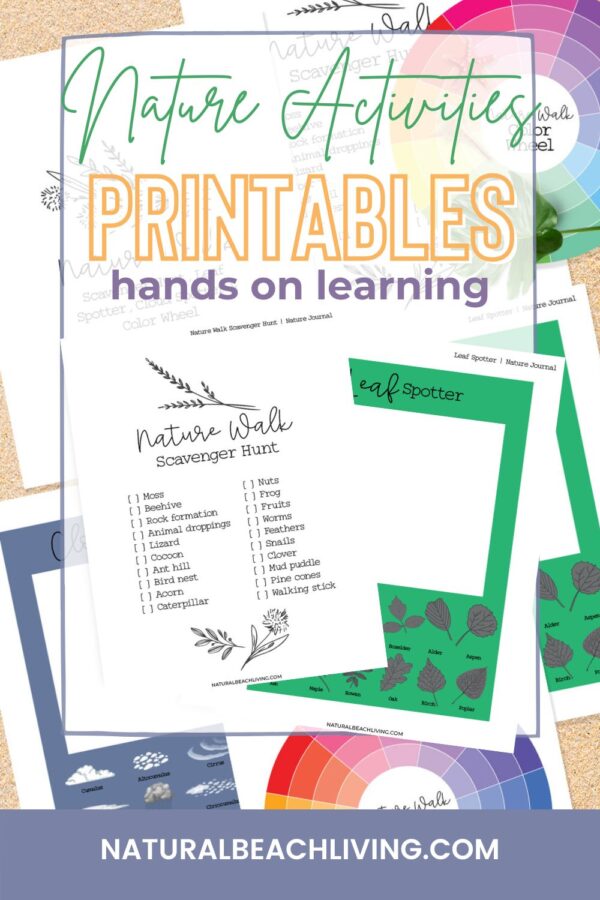 Nature Activities for Kids - Nature Scavenger Hunt and Outdoor ...