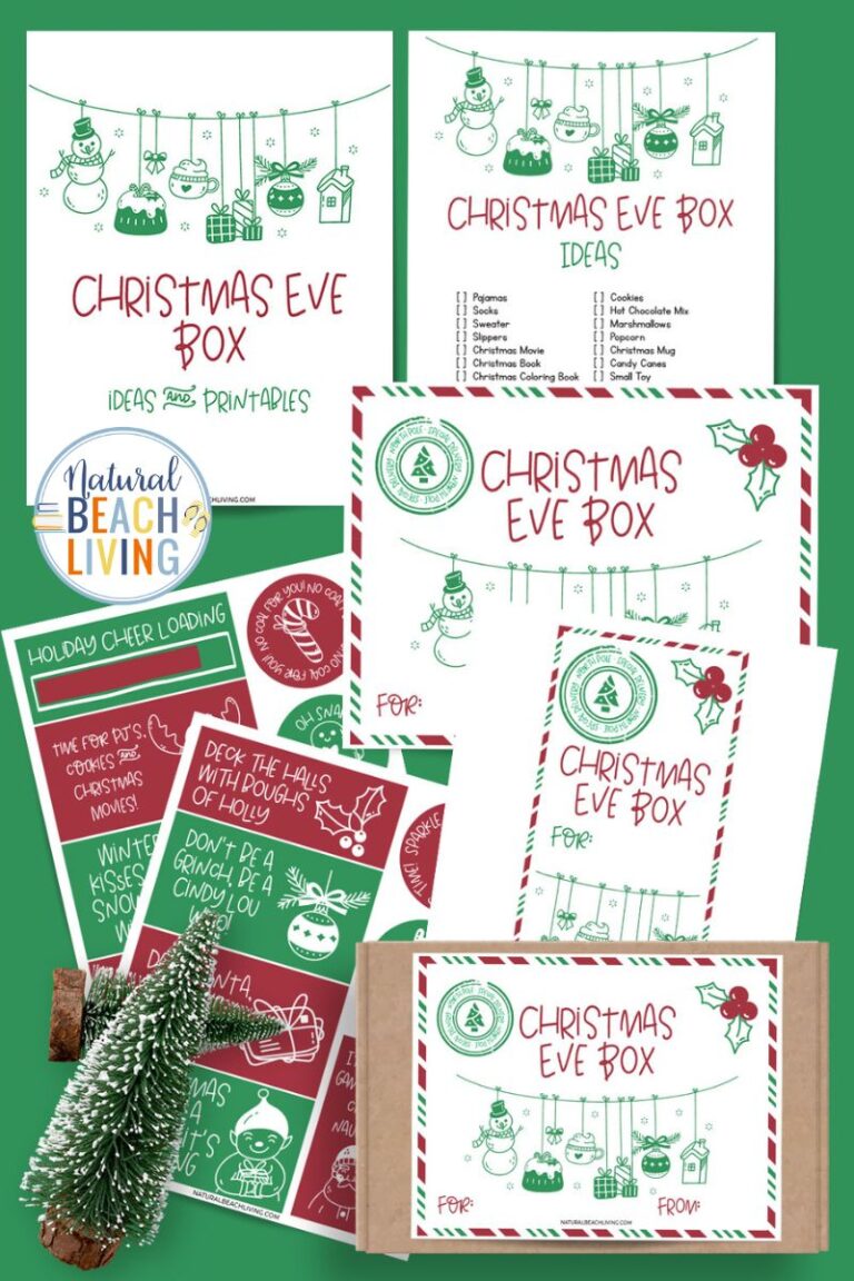 Christmas Eve Box Ideas Printables: Tips for a Memorable Holiday ...