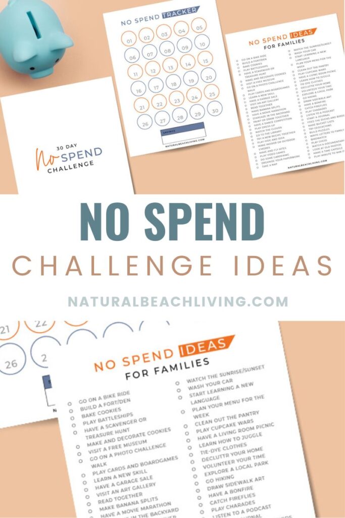 50+ No Spend Challenge Ideas for Families - Natural Beach Living