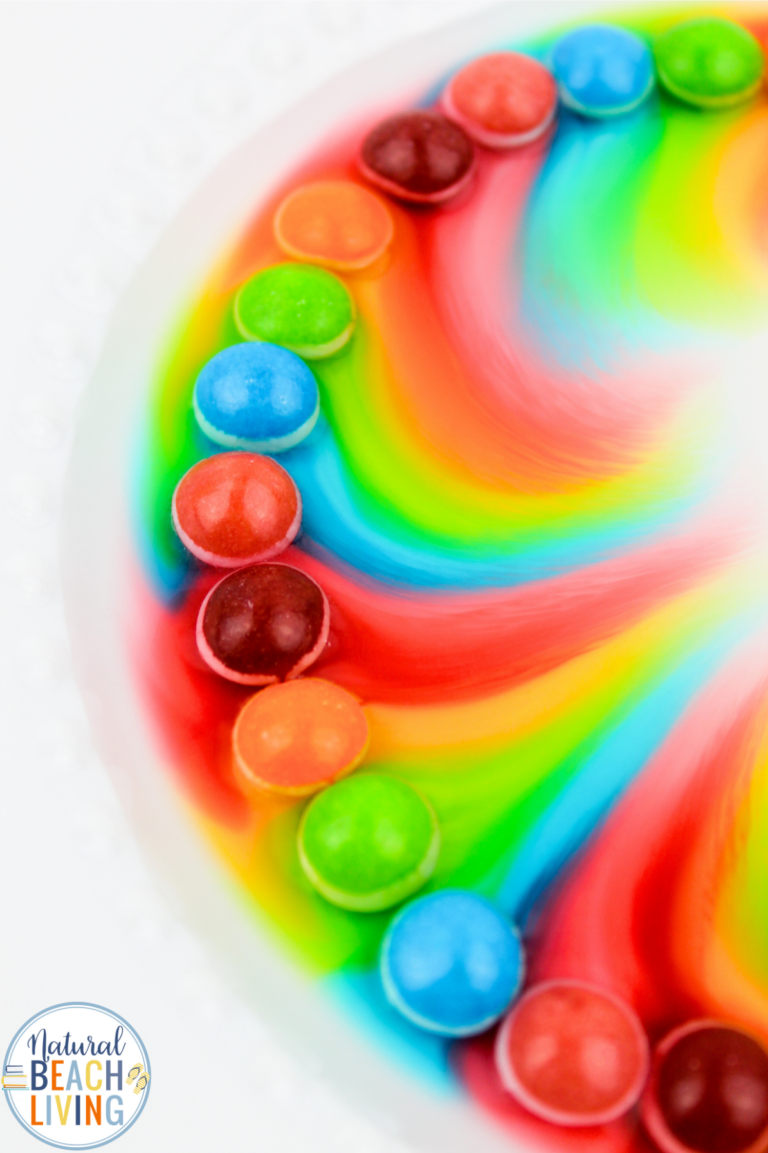 Skittles Rainbow Experiment - Science Activities for Kids - Natural ...