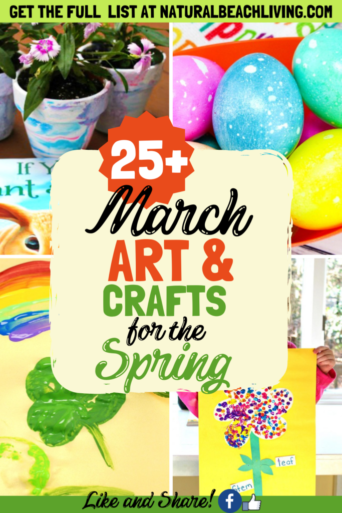 Easy And Fun March Art Activities and Crafts - Natural Beach Living