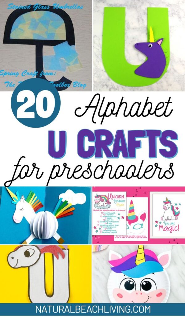 25+ Fun Letter U Crafts for Preschoolers - Natural Beach Living