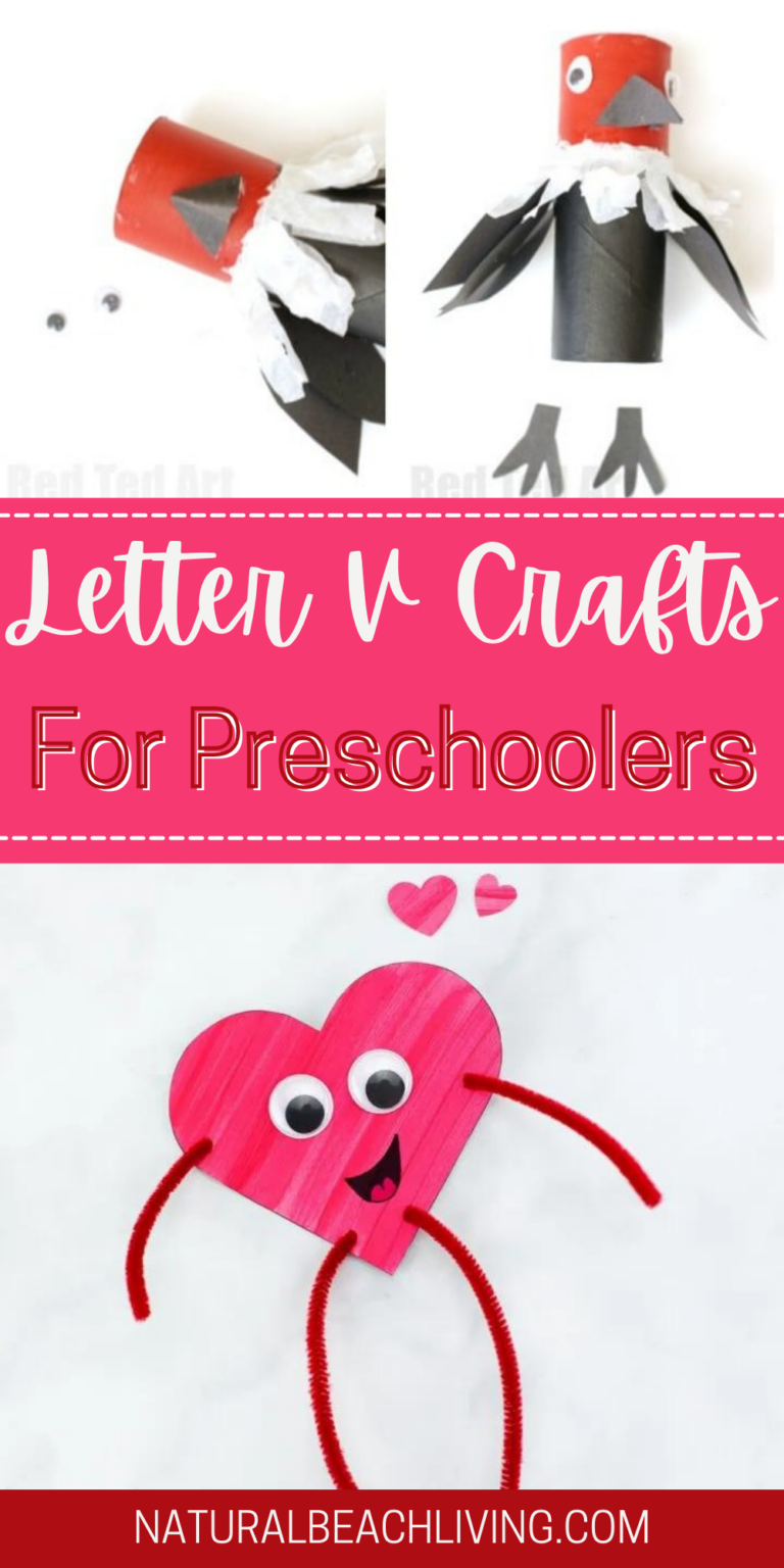 20+ Letter V Crafts for Preschoolers - Natural Beach Living