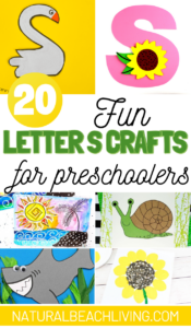 25+ Fun Letter S Crafts for Preschool - Natural Beach Living