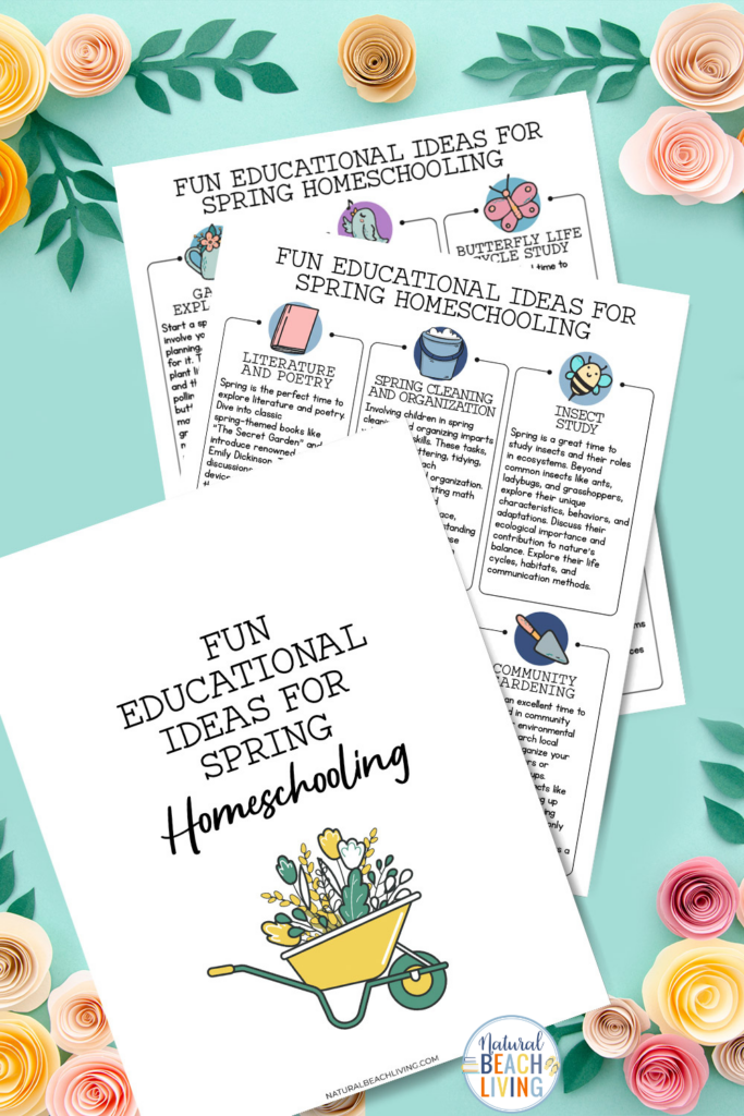 50+ Fun Spring Homeschooling Ideas for Kids of All Ages - Natural Beach ...