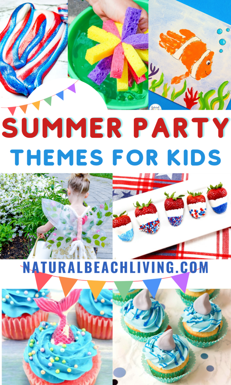 32+ Fun Summer Party Themes for Kids - Natural Beach Living