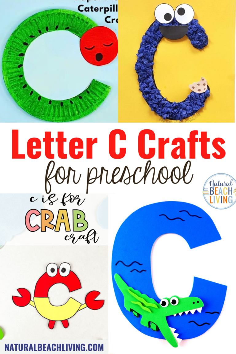 25+ Letter C Crafts, Printables, and Activities - Natural Beach Living