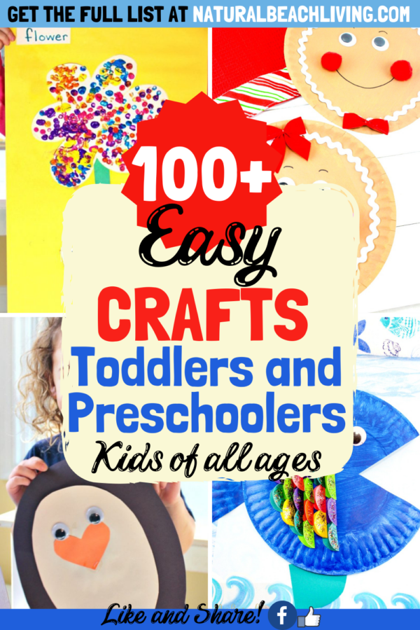 100+ Easy Craft Ideas for Kids at School - Natural Beach Living