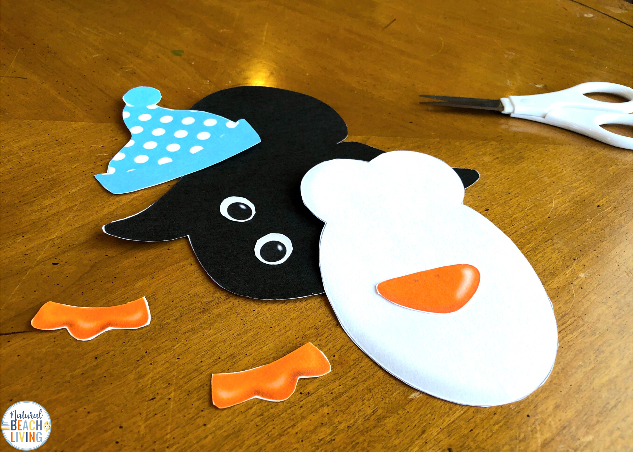 Cool Printable Penguin Craft Activities for Kids - Natural Beach Living