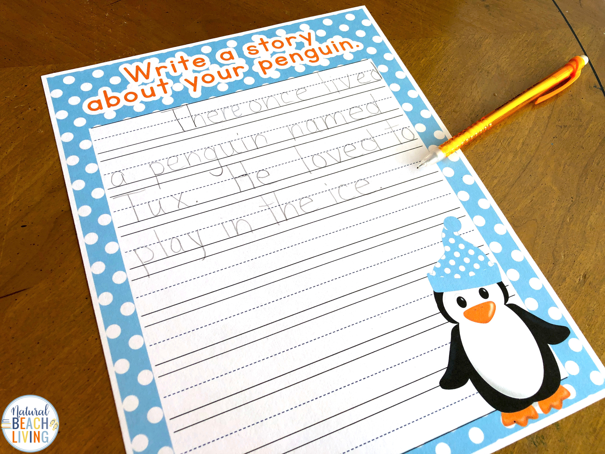 Cool Printable Penguin Craft Activities for Kids - Natural Beach Living