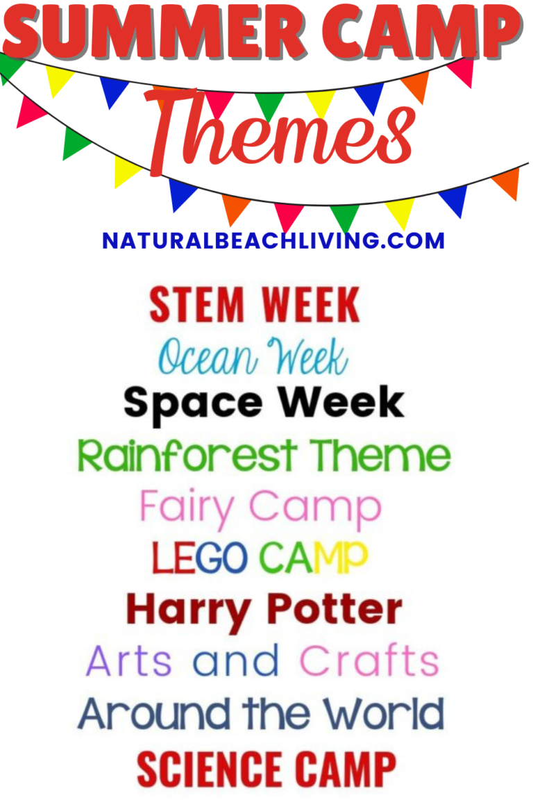 30+ Summer Camp Themes - The Best Summer Themes for Kids - Natural ...