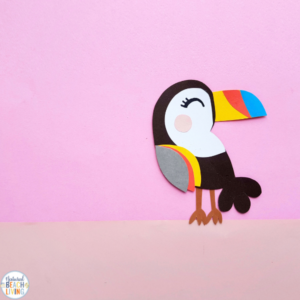 Toucan Craft for Kids with Free Toucan Template - Natural Beach Living