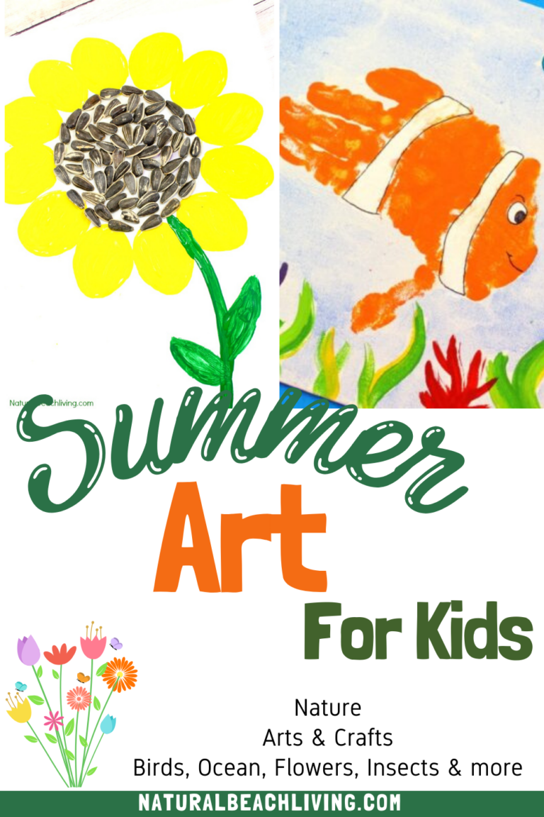 45 Summer Art Projects for Preschoolers - Natural Beach Living